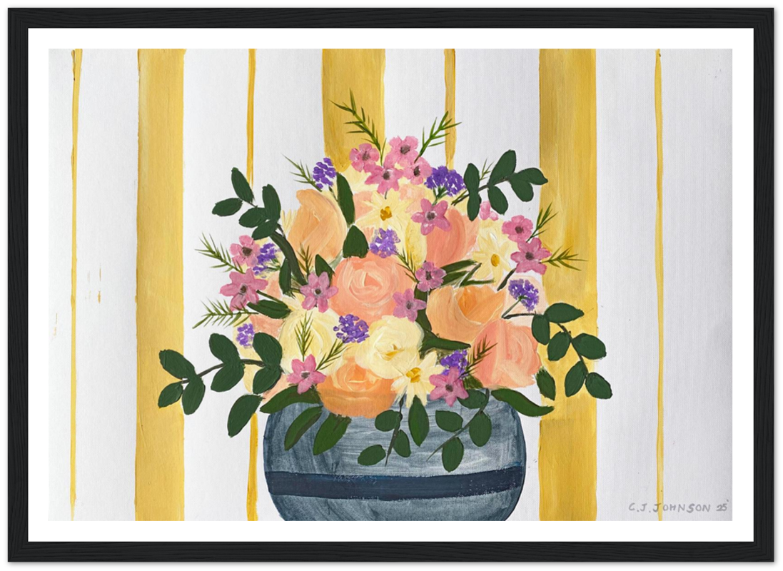 Self-Love Bloom 3 PRINT ONLY – Claire Jane Johnson Art